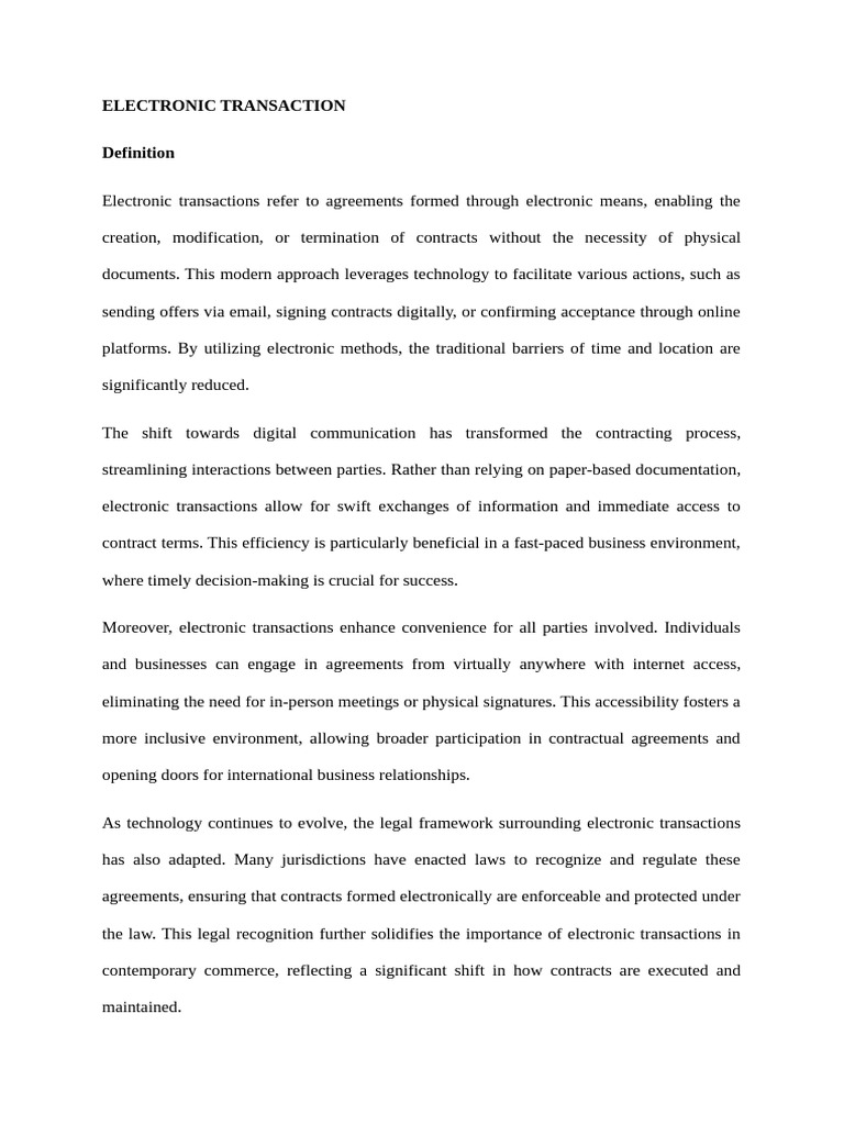 Electronic Contract Notes Overview | PDF | Computer Security | Security