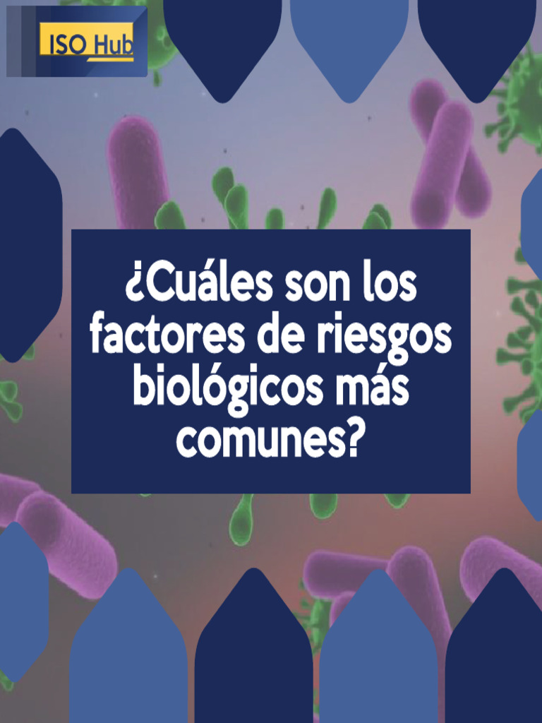 Factores de Riesgo Biologicos Mas Comunes ISO-HUB | PDF