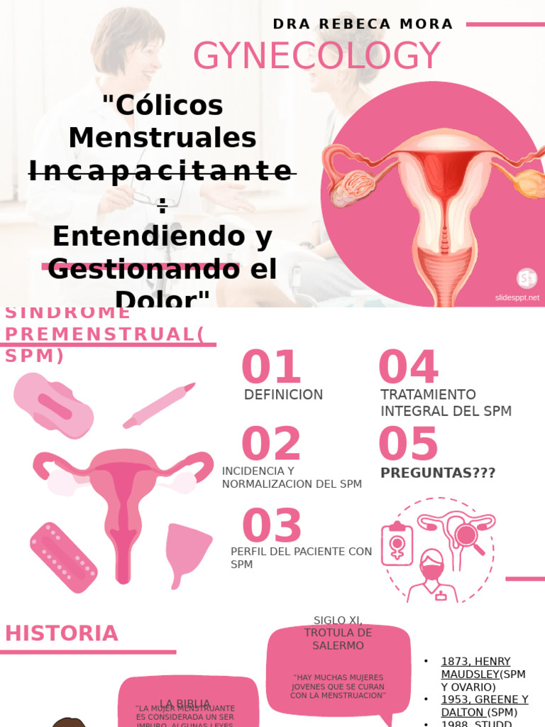 Tema 6 Dra. Rebeca Mora | PDF | Síndrome premenstrual | Menstruación