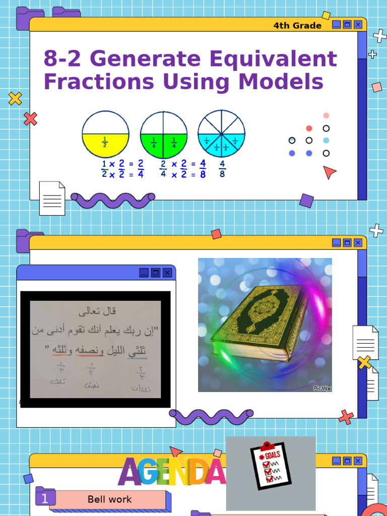 Generate Equivalent Fractions with Models | PDF | Multiplication ...