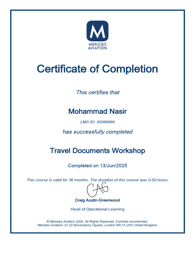 CertificateOfCompletion 3 | PDF