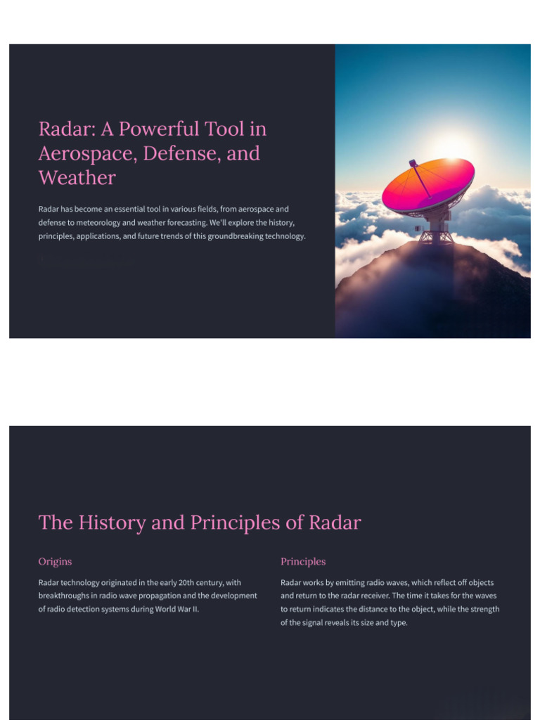 Radar | PDF