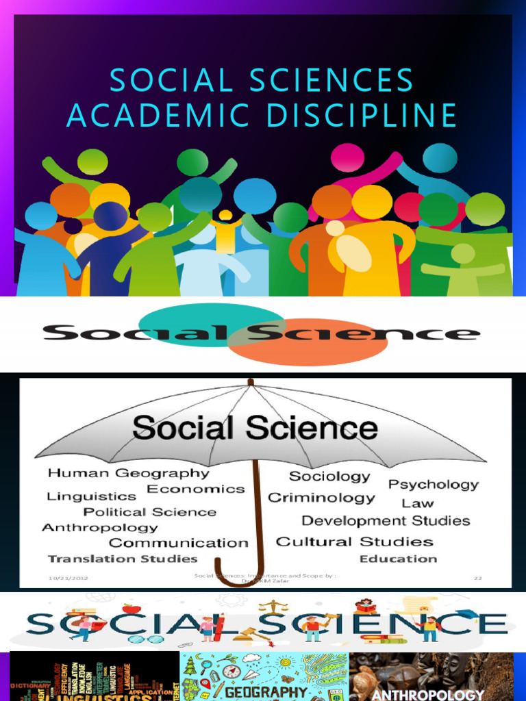 Diss Social Science Disciplines | PDF | Anthropology | Psychology