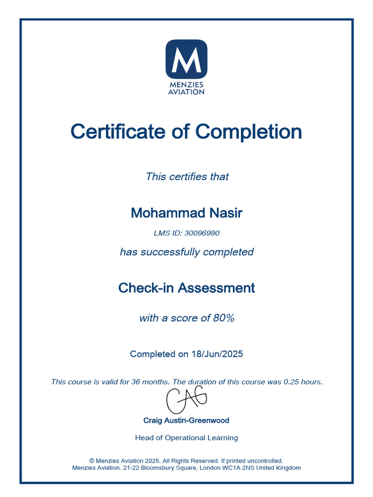 CertificateOfCompletion 12 | PDF