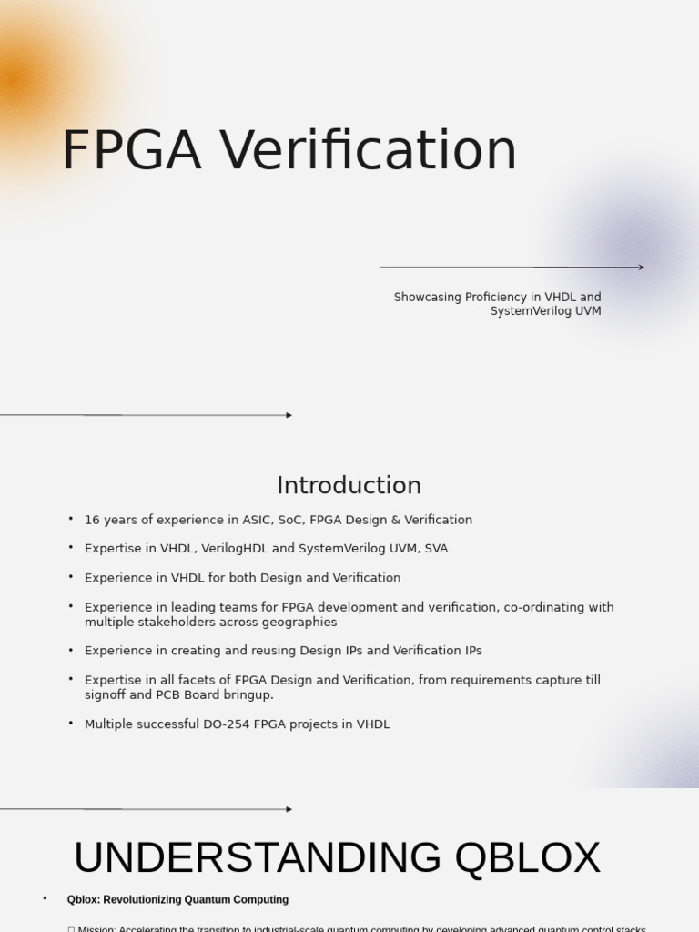 FPGA Verification Skills and Features and Tools | PDF | Field Programmable Gate Array | System ...