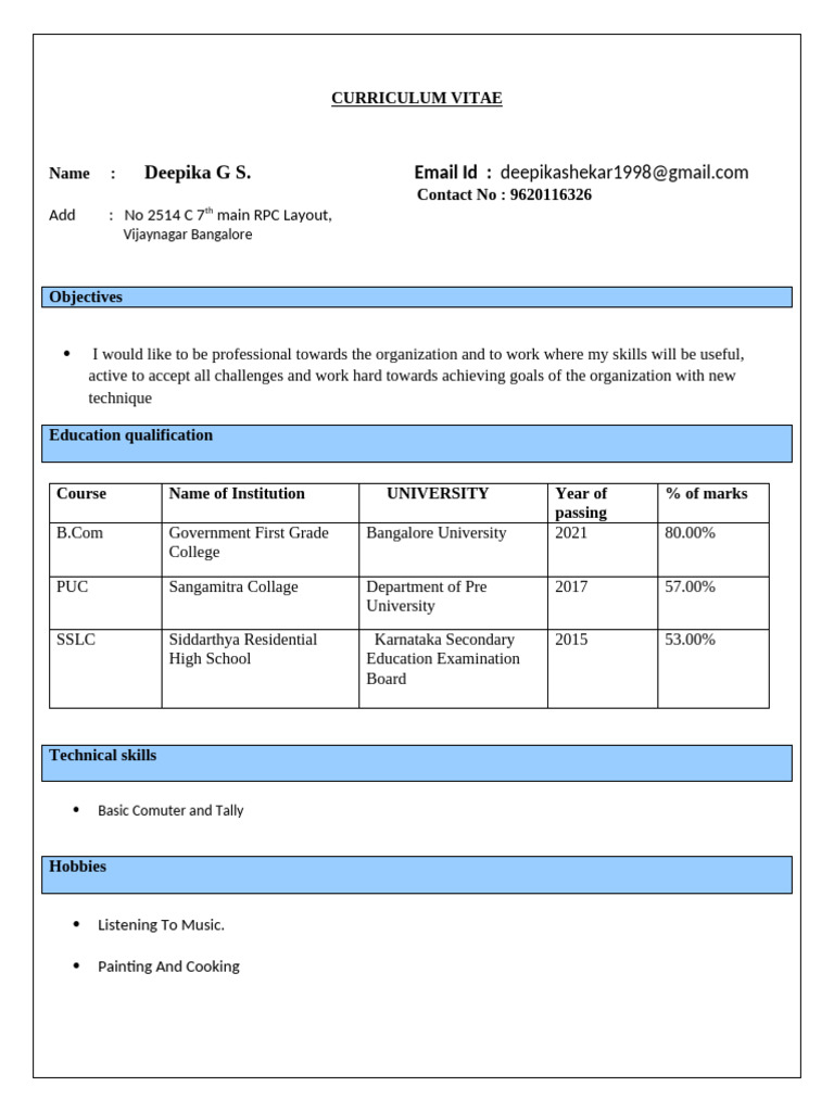 RJ Ni Resume | PDF