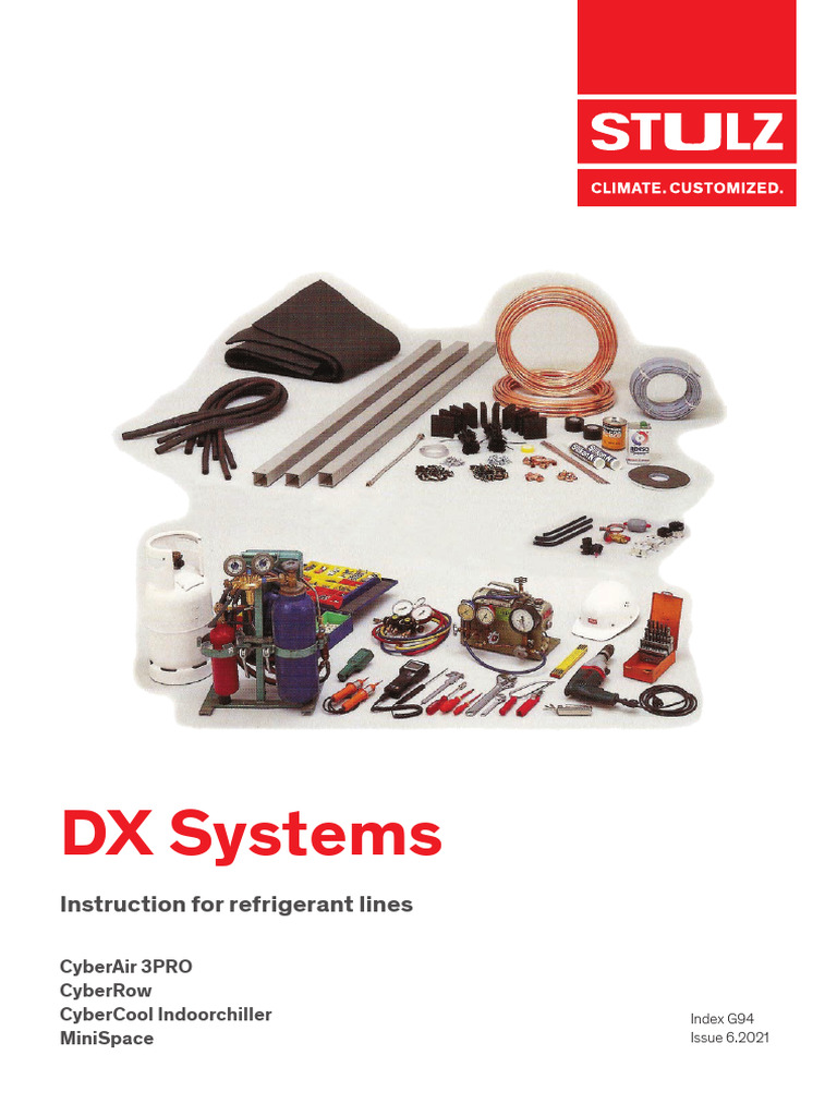 Stulz Dx-Systeme g94 0621 en | PDF | Air Conditioning | Manufactured Goods