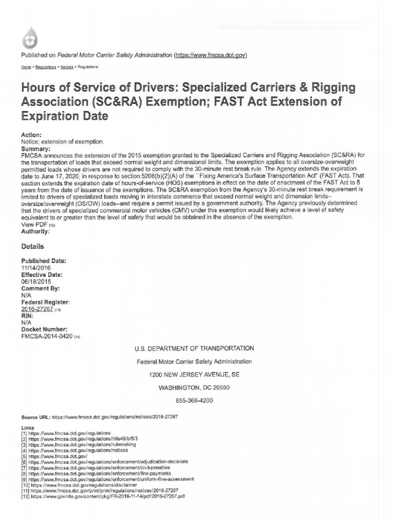 30 Minute Break Exemption Until 6.17.2020 | PDF