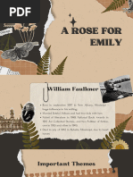 A Rose For Emily - by William Faulkner (1930) | PDF