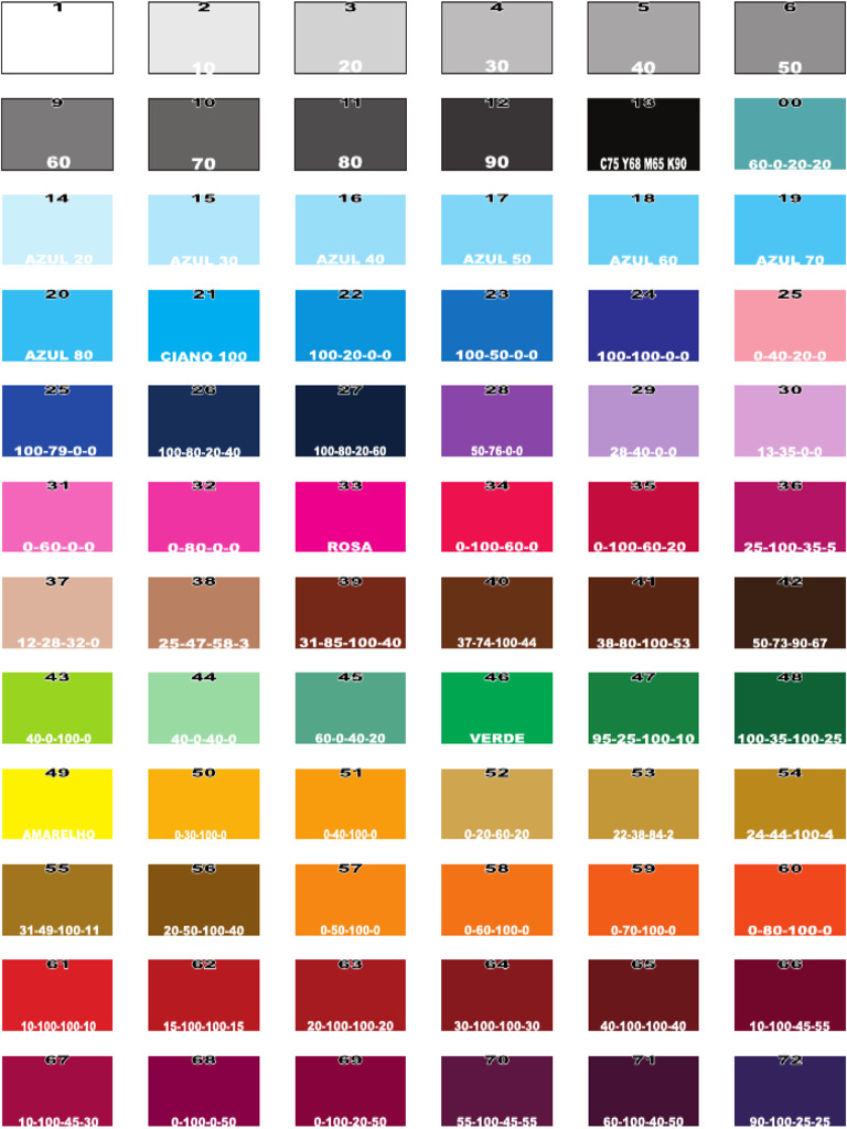 Paleta de Cores | PDF