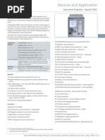 7SR51 Numerical Relay Datasheet | PDF | Relay | Transformer