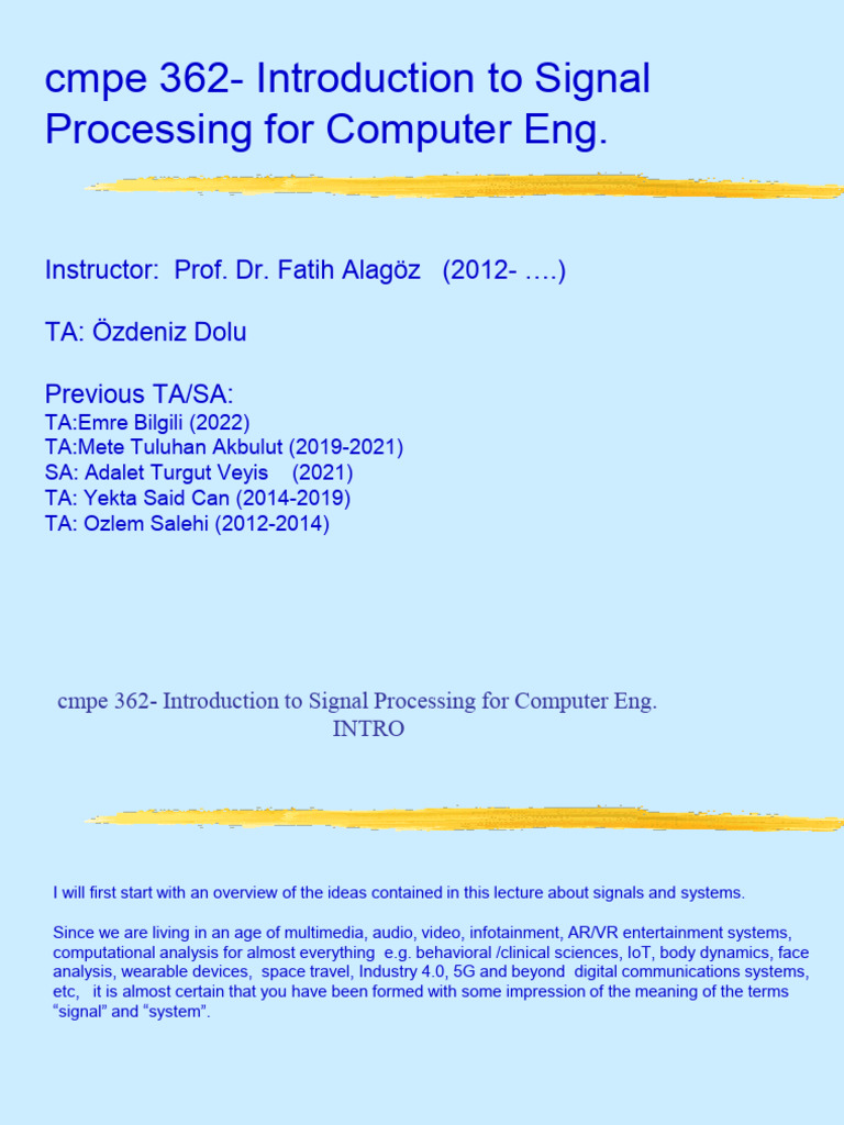 DSP First Slides | PDF | Phase (Waves) | Sine Wave
