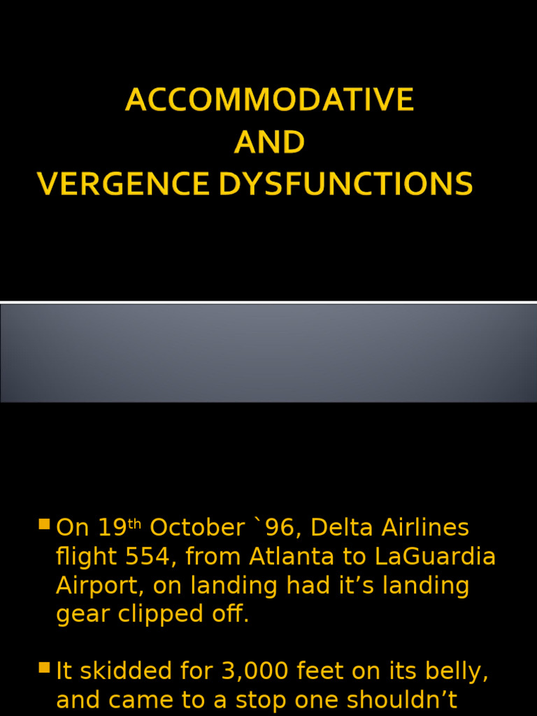Delta Airlines Flight 554 Accident Analysis | PDF | Vision | Ophthalmology