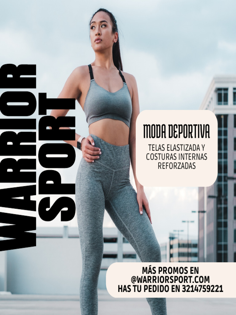Modelo Flyer Ropa Deportiva | PDF