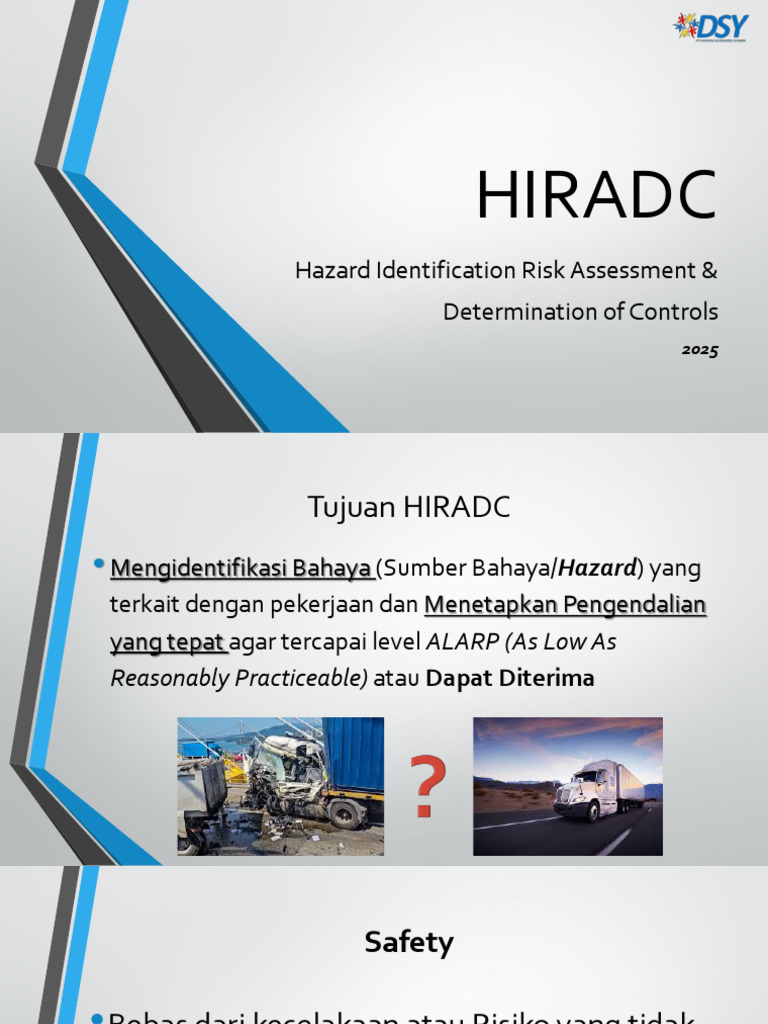 Pelatihan HIRADC untuk Keselamatan Kerja | PDF