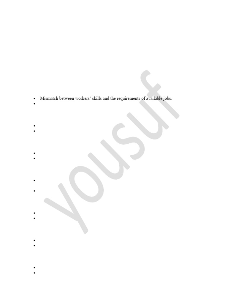 Classicaltheory of Full Employment | PDF | Full Employment | Unemployment