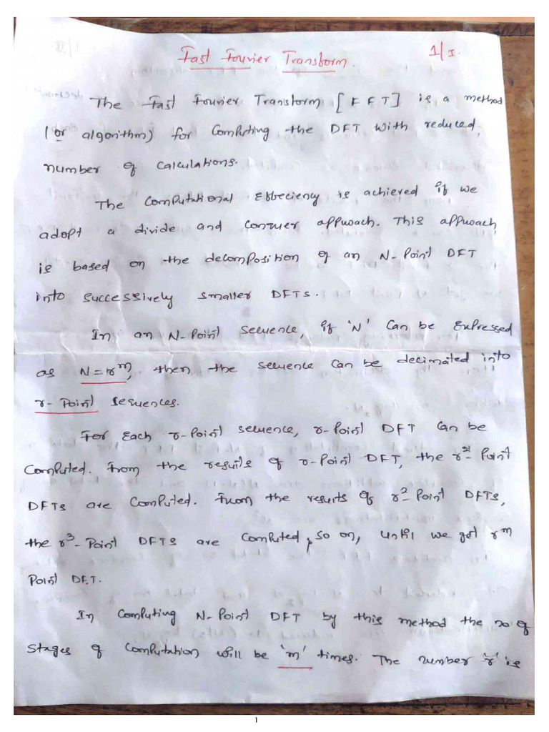FFT in DSP | PDF
