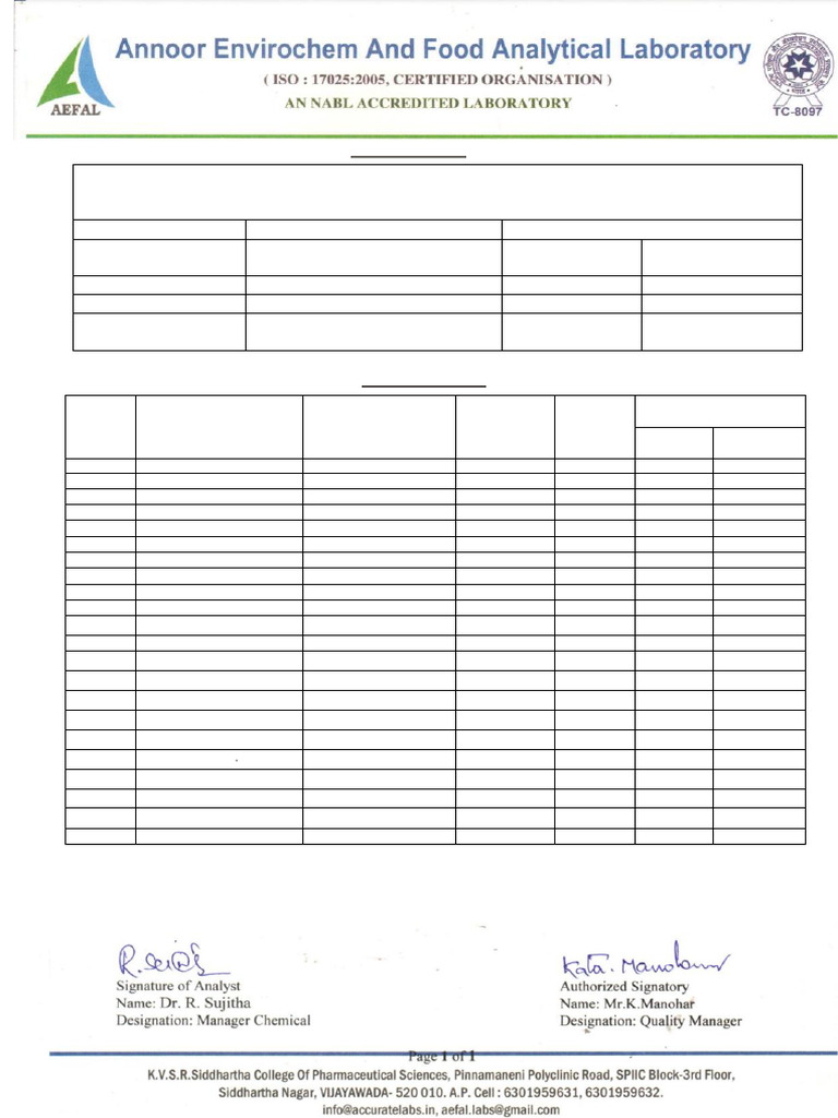 Sai Balaji Enterprises_Water Certificate | PDF