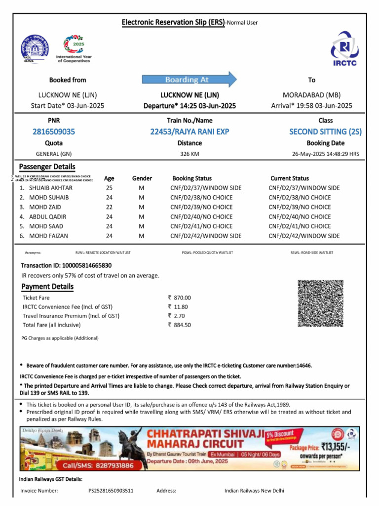 Final Image Cleaned Ticket | PDF