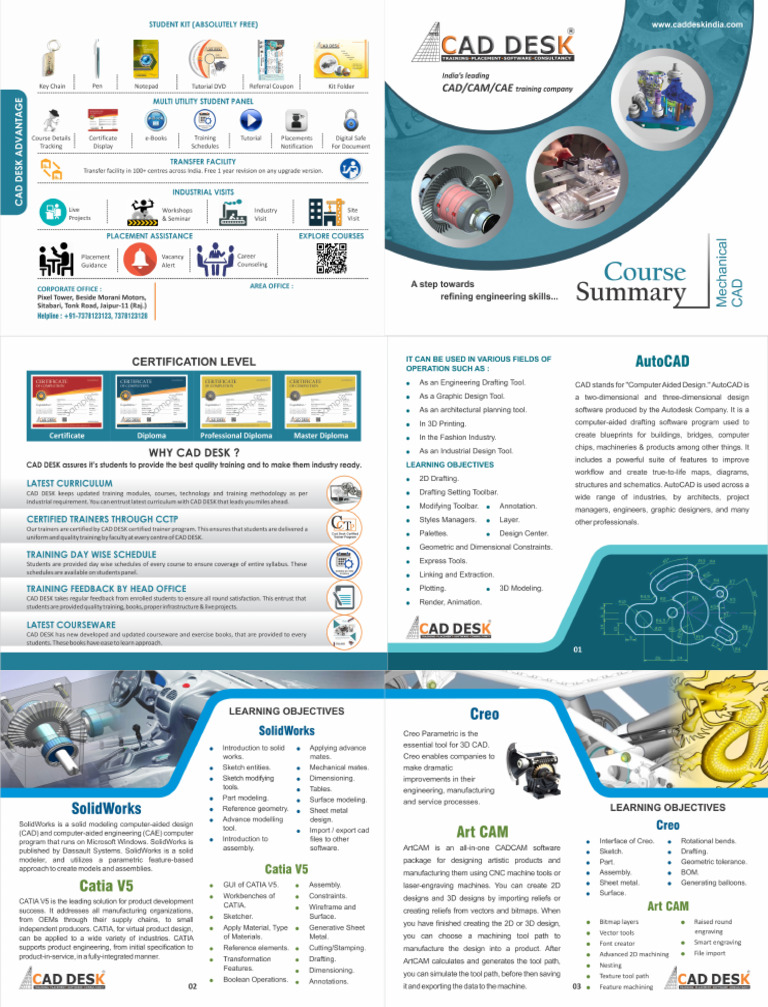 Mechanical Course Summary Brochure | PDF