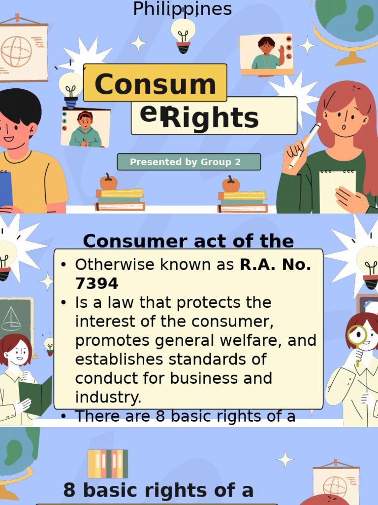 8 Basic Consumer Rights in the Philippines | PDF