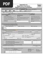Bir Update Form (1905) | PDF | Taxes | Public Law