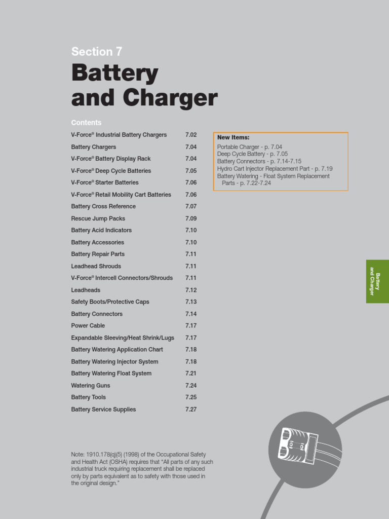 Interstate 8D-MHD Battery Specifications | PDF | Battery Charger ...