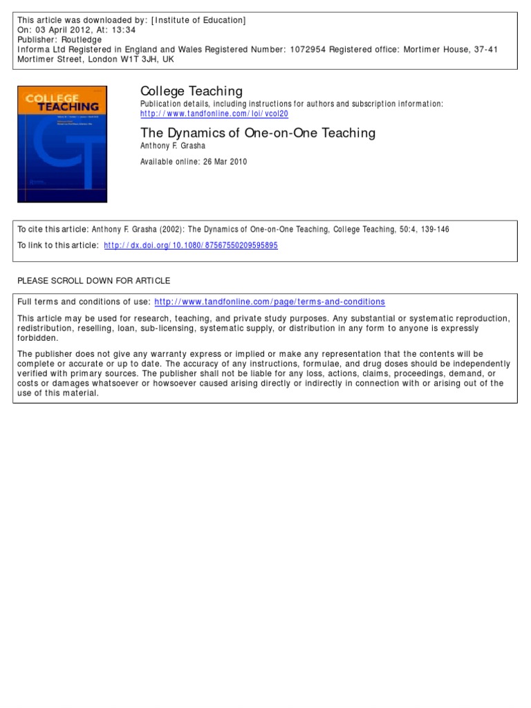 Grasha | PDF | Learning Styles | Learning