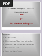Construction and Working of A Laser - He-Ne Laser | PDF | Laser | Optics