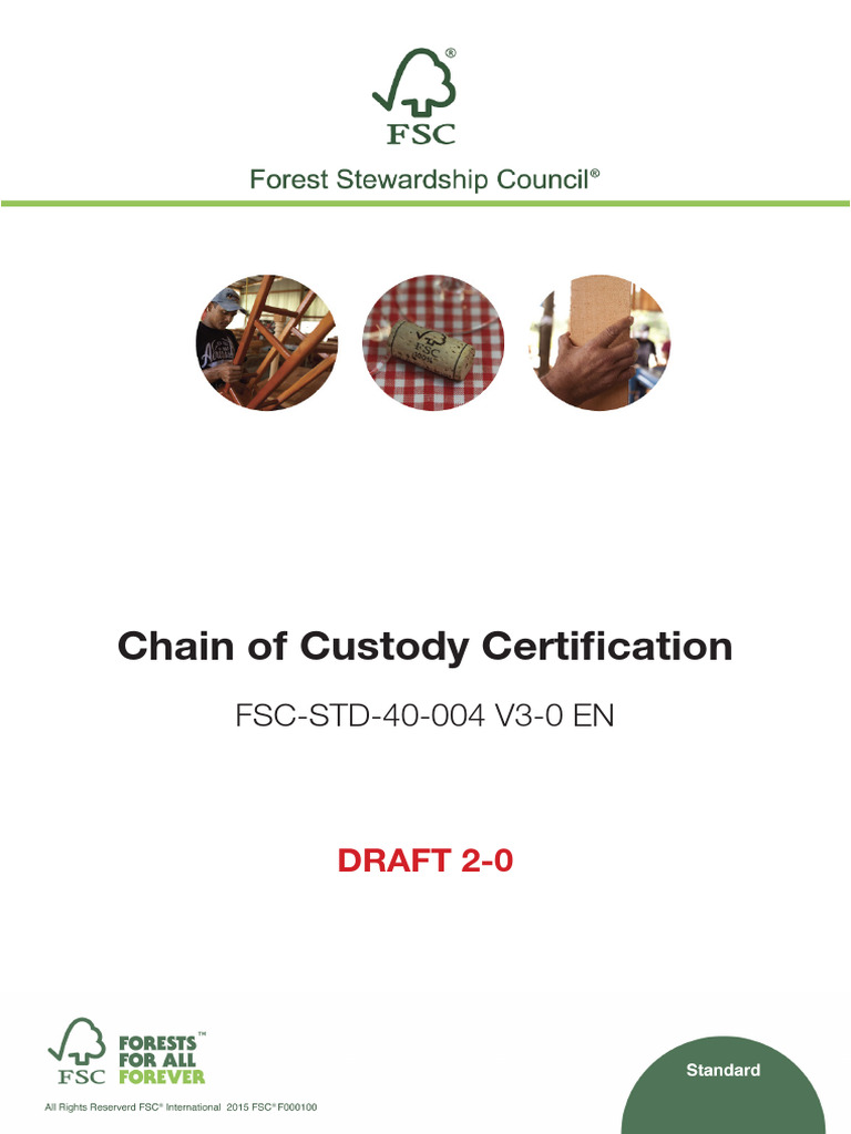 FSC Chain of Custody Certification Guide | PDF | Forest Stewardship Council