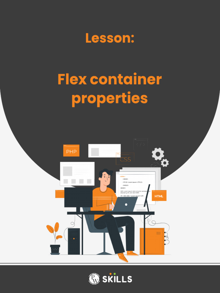 Flex Container Properties Explained | PDF | Computer Programming