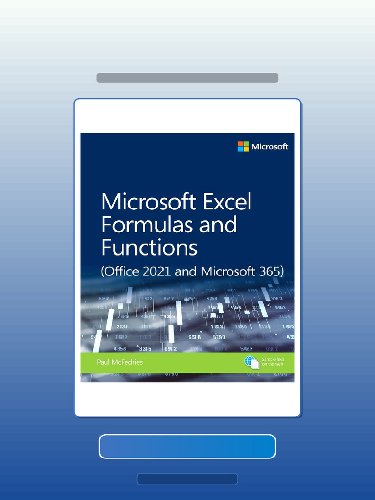 Real Test Bank Microsoft Excel Formulas and Functions Office 2021 and ...