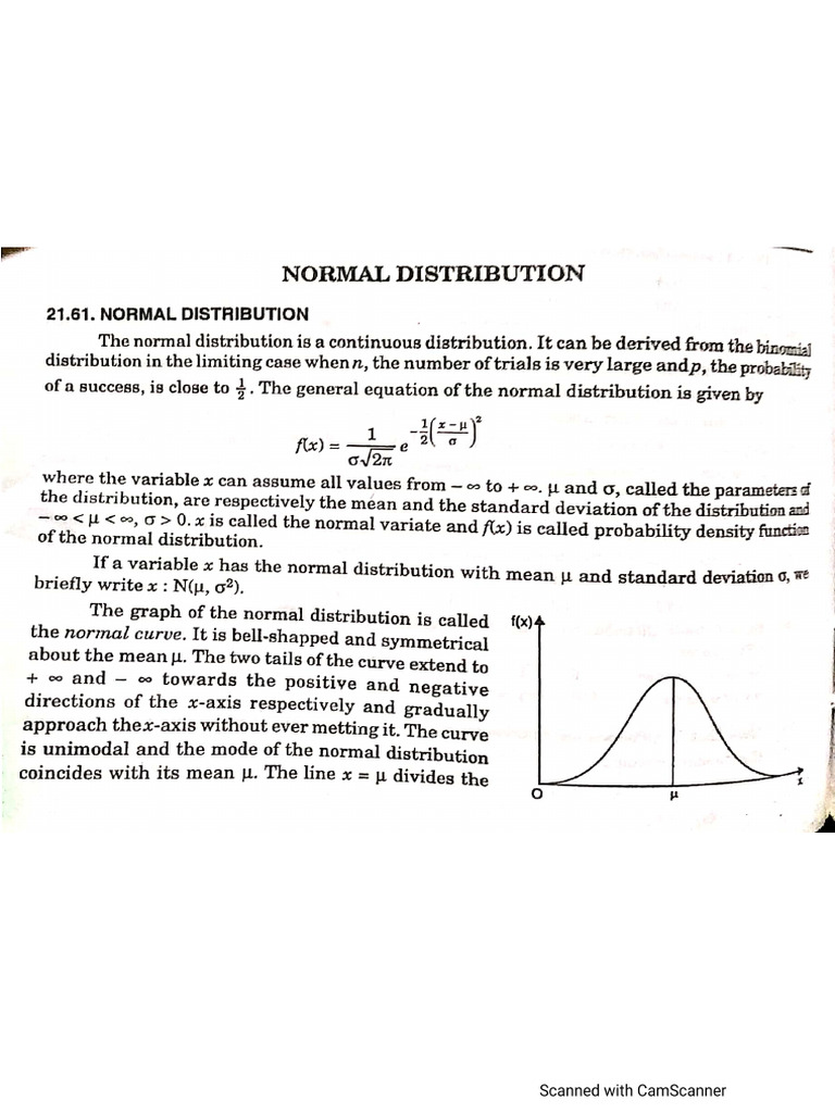 Normal Distribution | PDF