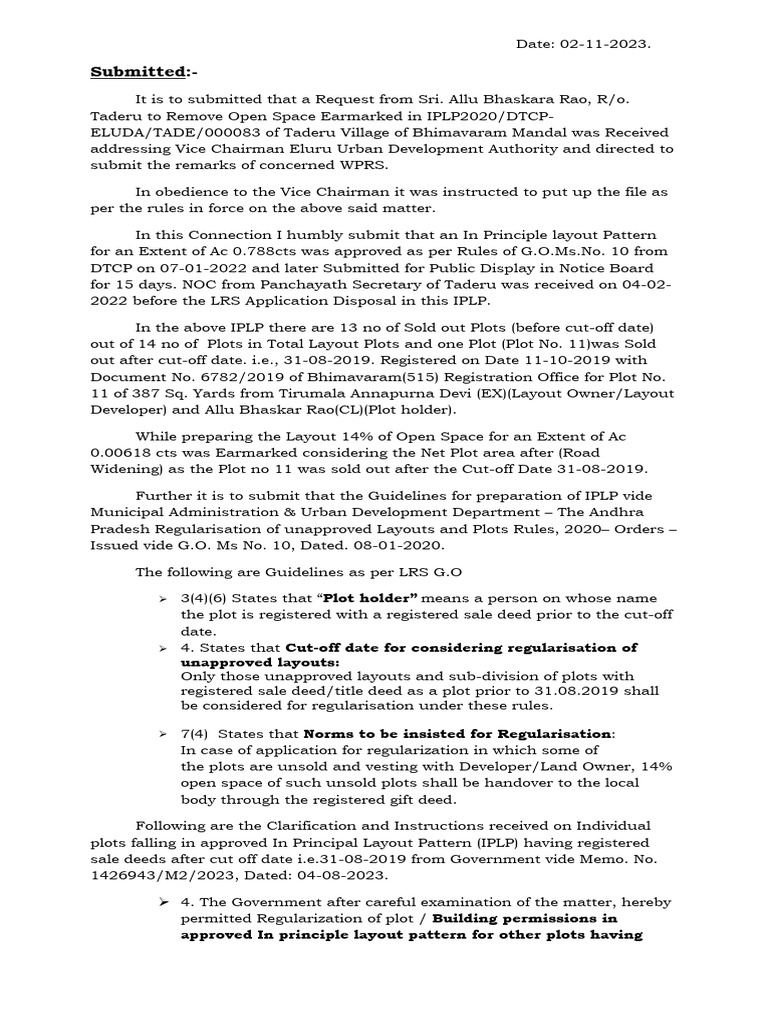 Updated Remarks Plot 11 Taderu Block C 50 1b 50 2b | PDF | Common Law ...