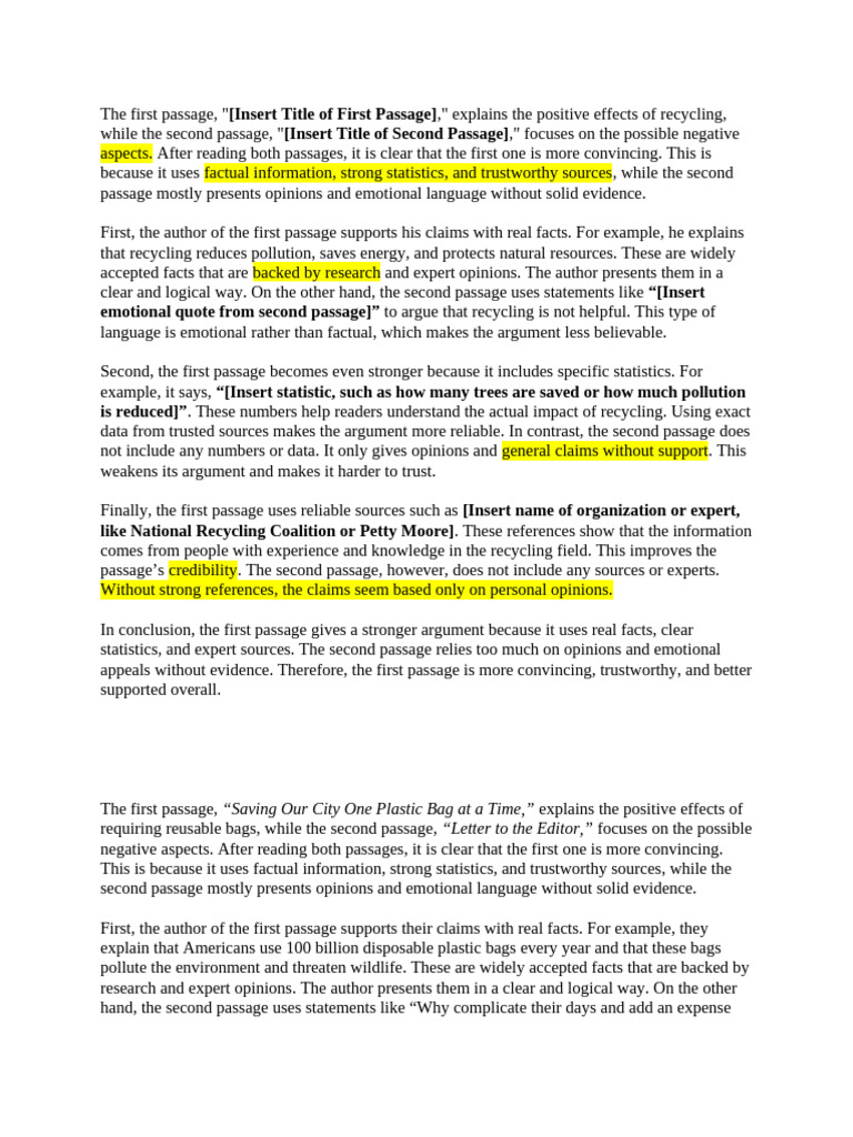 Essay | PDF | Argument | Evidence