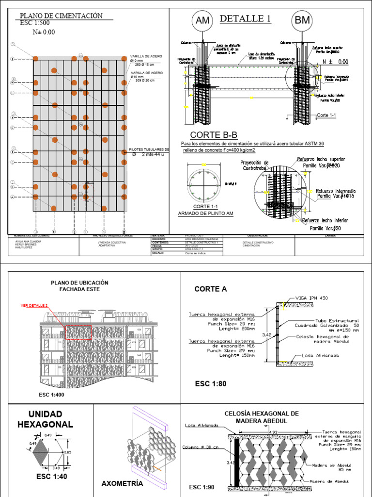 Detalle Constructivos | PDF | Construyendo tecnología | Sector secundario de la economía