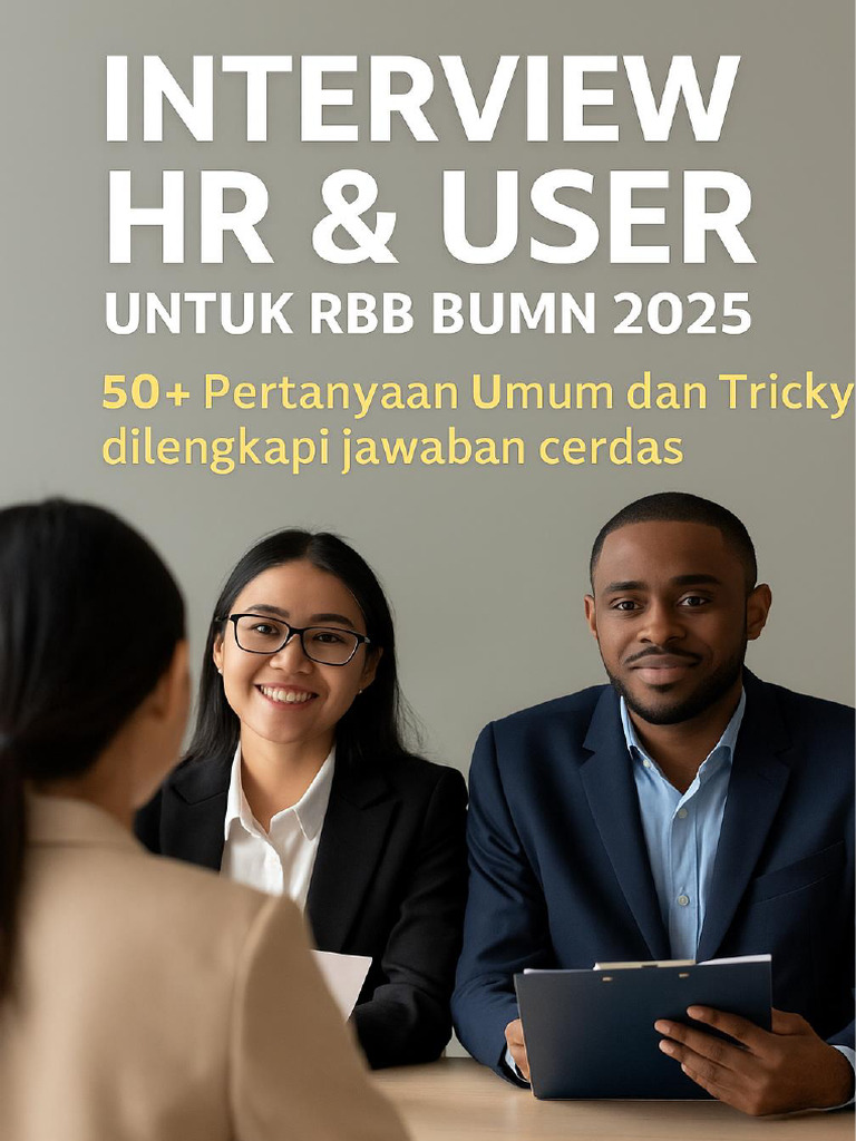 Pentingnya Wawancara HR & User BUMN | PDF