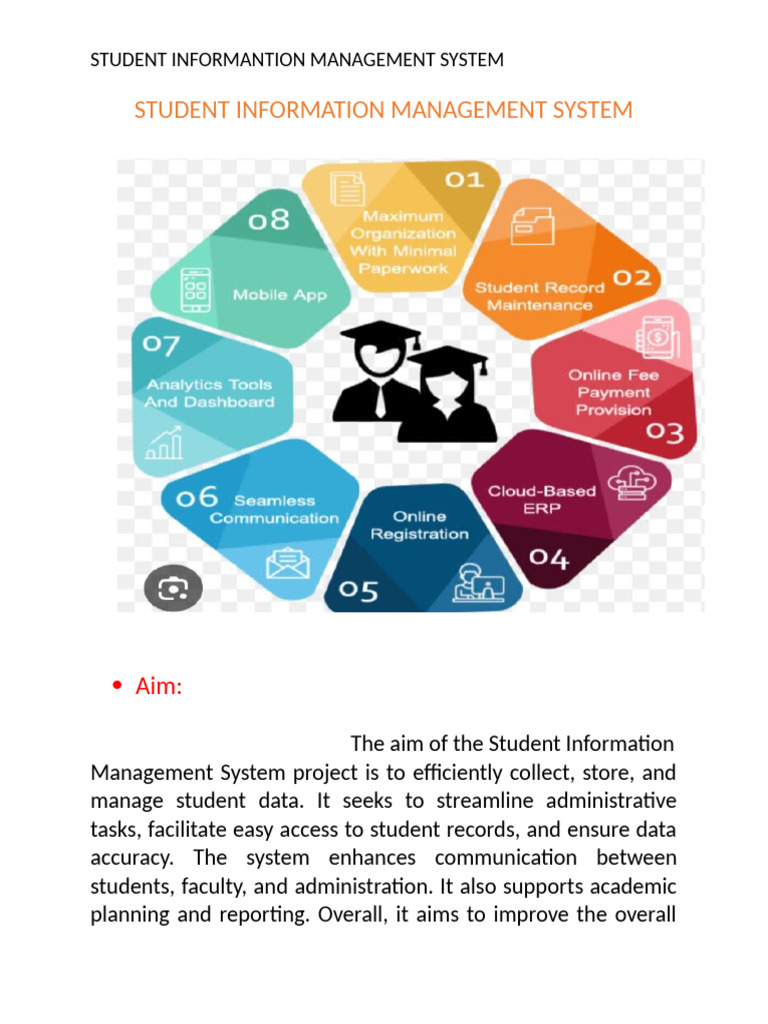 Student Information Management System | PDF | User (Computing) | Databases