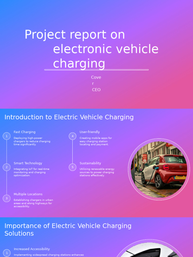 Electric Vehicle Charging Solutions Overview | PDF | Electric Vehicle ...
