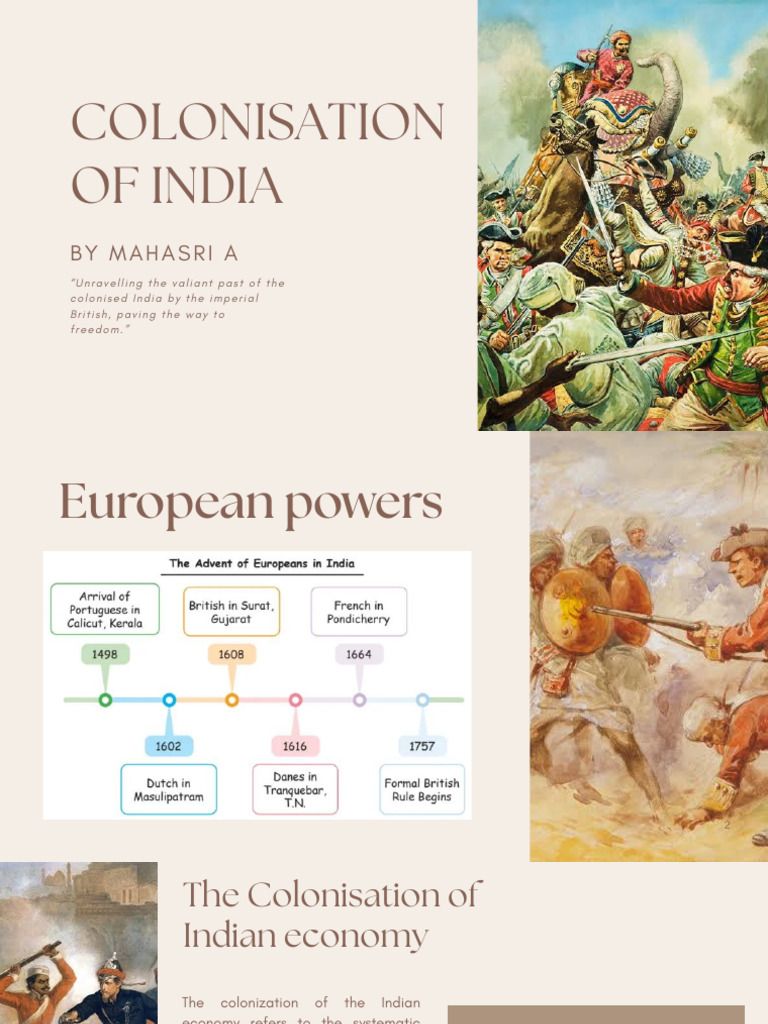 Colonisation of India PDF | PDF | Economies