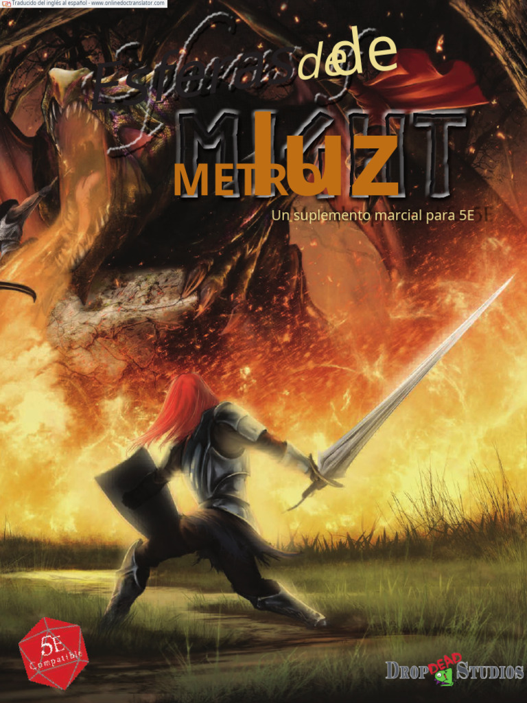 PJ - Drop Dead Studios - Spheres of Might | PDF | Espada