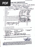 Last Pay Certificate | PDF | Government | Money