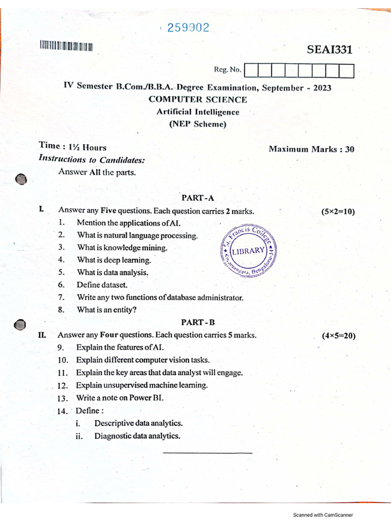 Artificial Intelligence | PDF