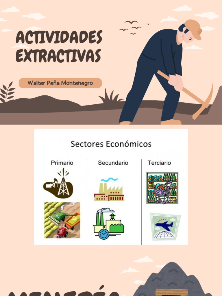 Actividades Extractivas | PDF | Perú | Minería