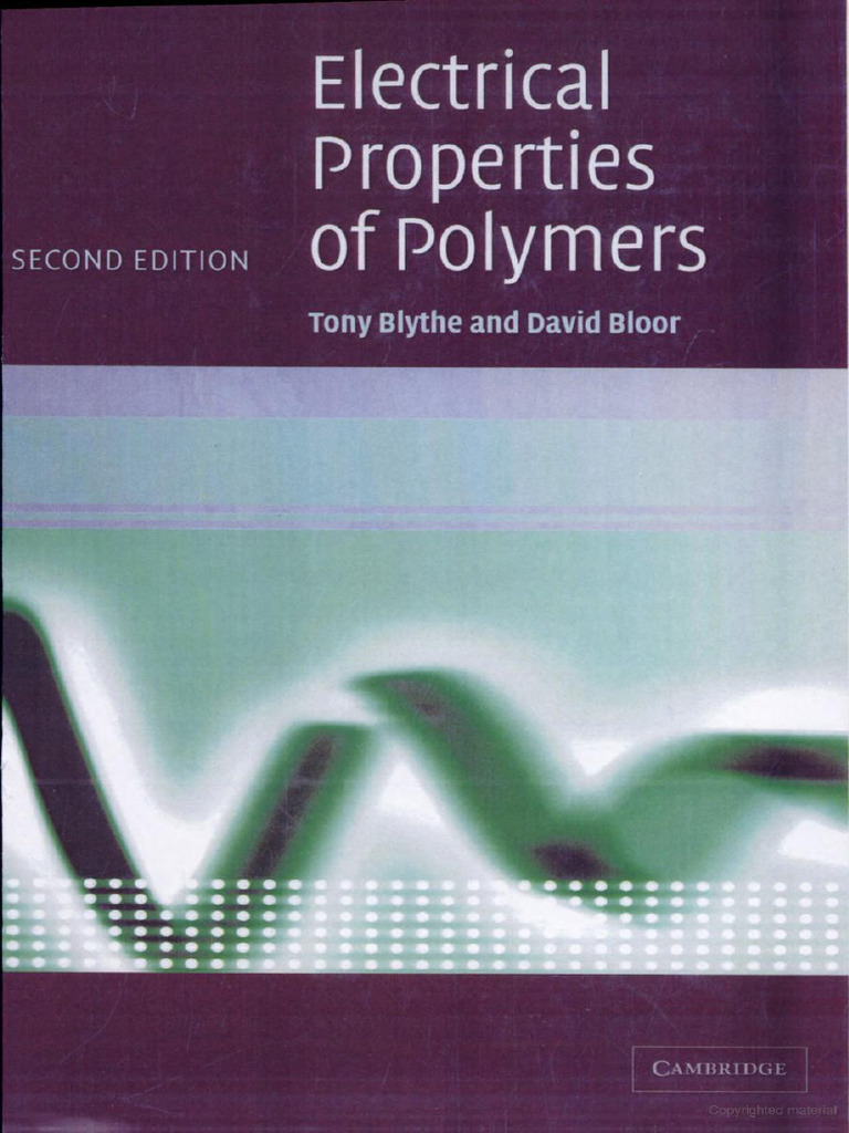 Electrical Properties of Polymer | PDF