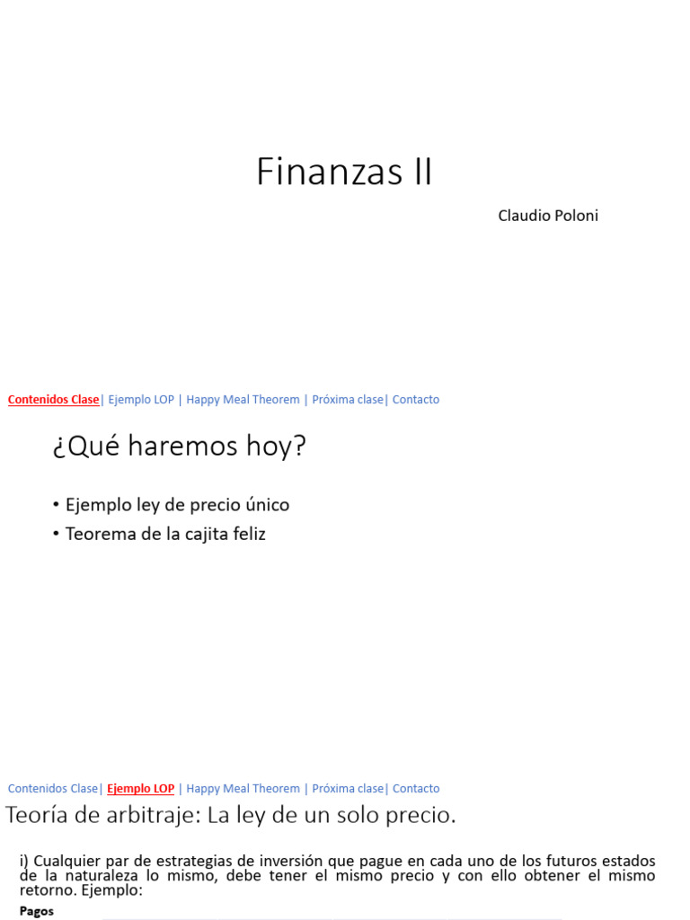FINII-Semana 11-125 | PDF | Economias | Inversiones