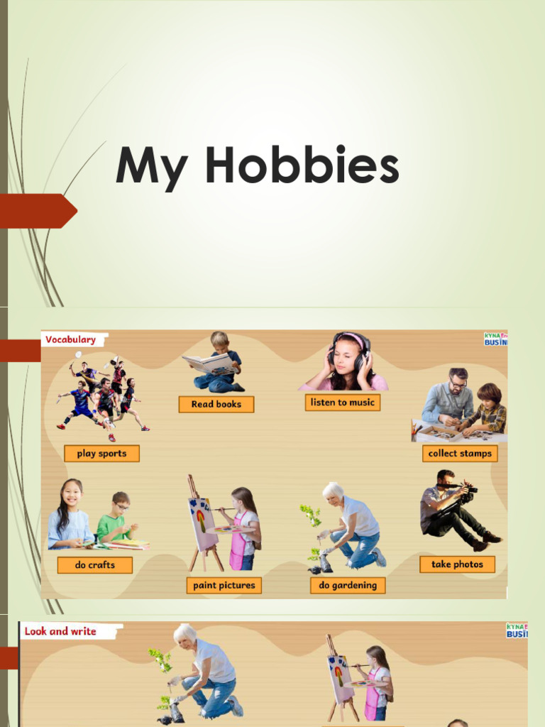 My Hobbies | PDF