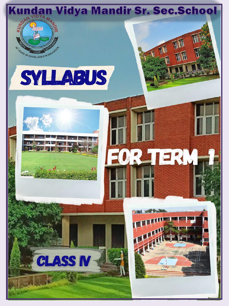 Class 4 Term 1 | PDF