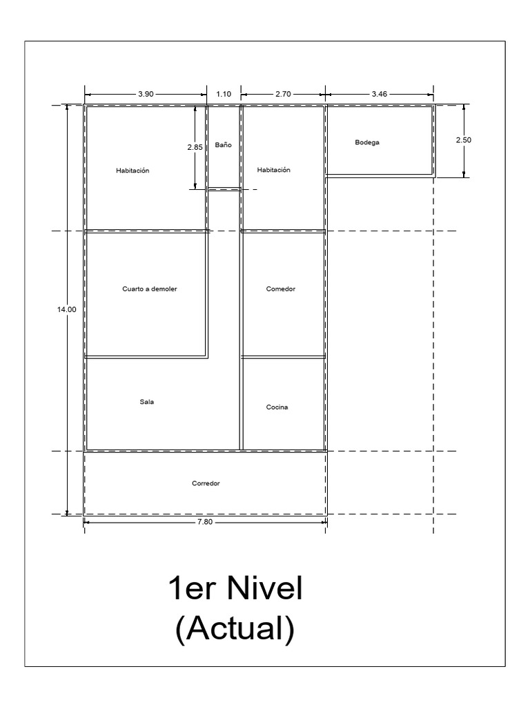 Remodelacion - Borrador - 1 | PDF