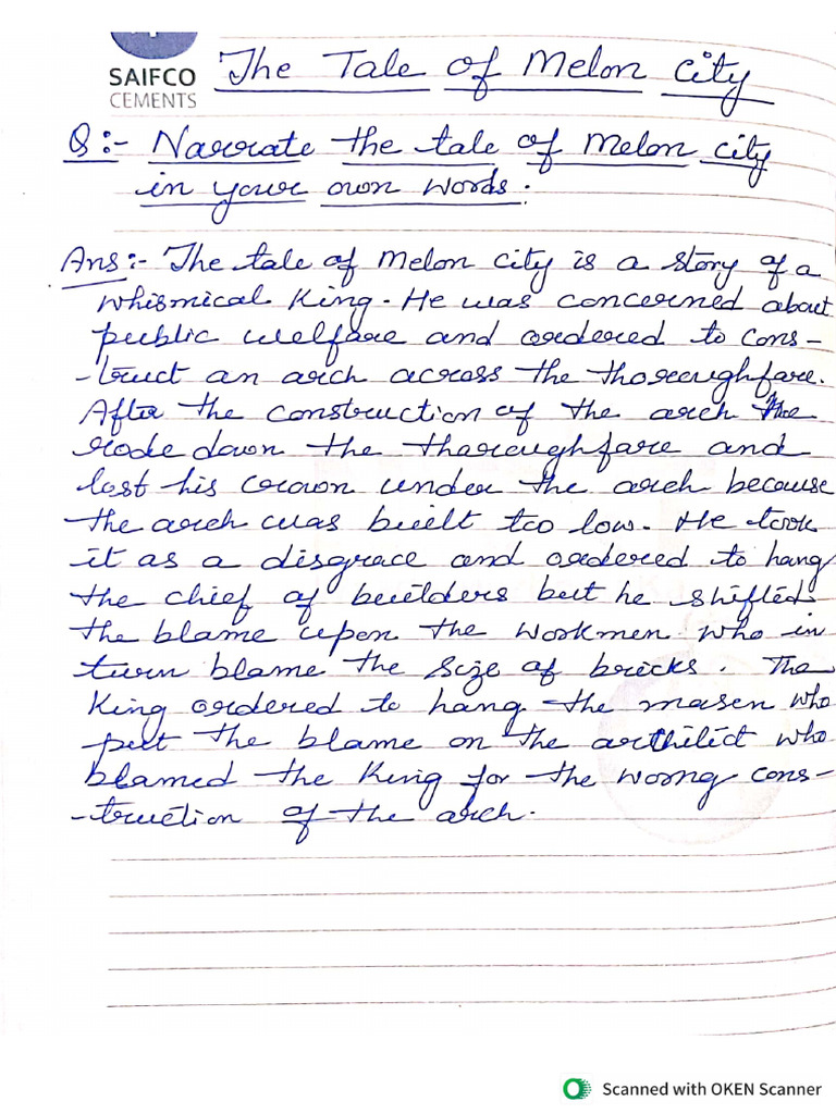 The Tale of Melon City | PDF